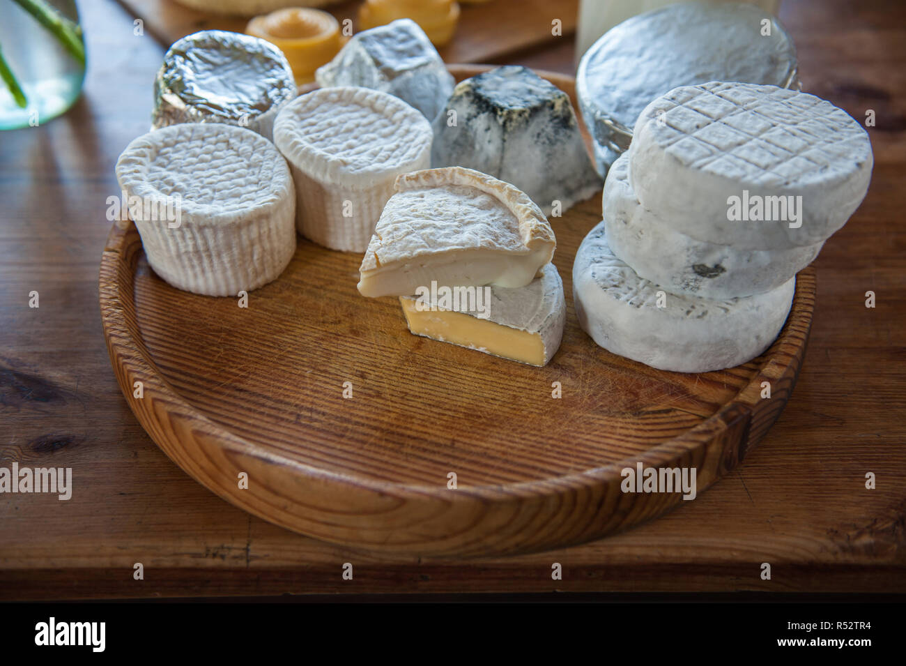 Set of different cheese Stock Photo - Alamy