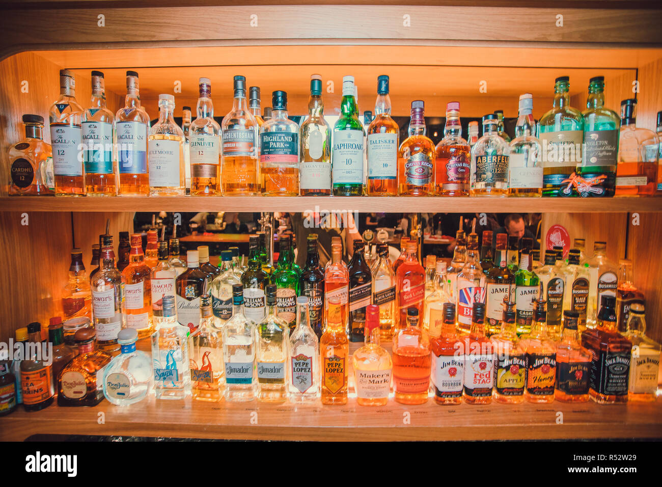 Gin logos hi-res stock photography and images - Alamy