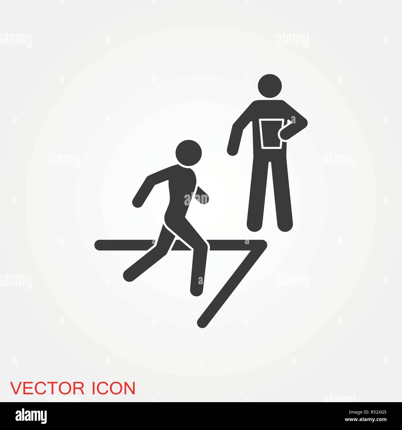 Coach icon vector, training and mentoring symbol Stock Vector Image ...