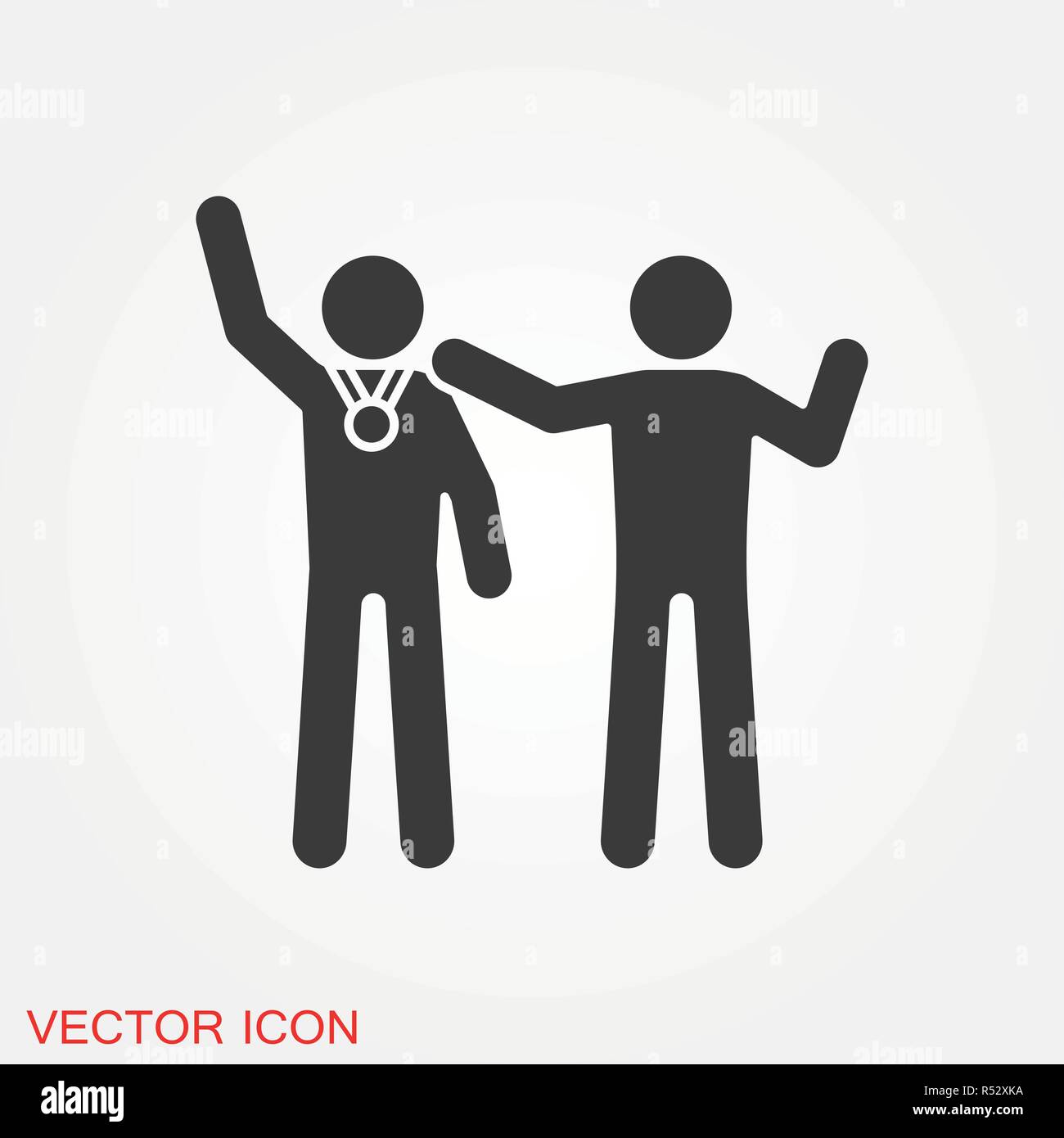 Coach icon vector, training and mentoring symbol Stock Vector Image ...