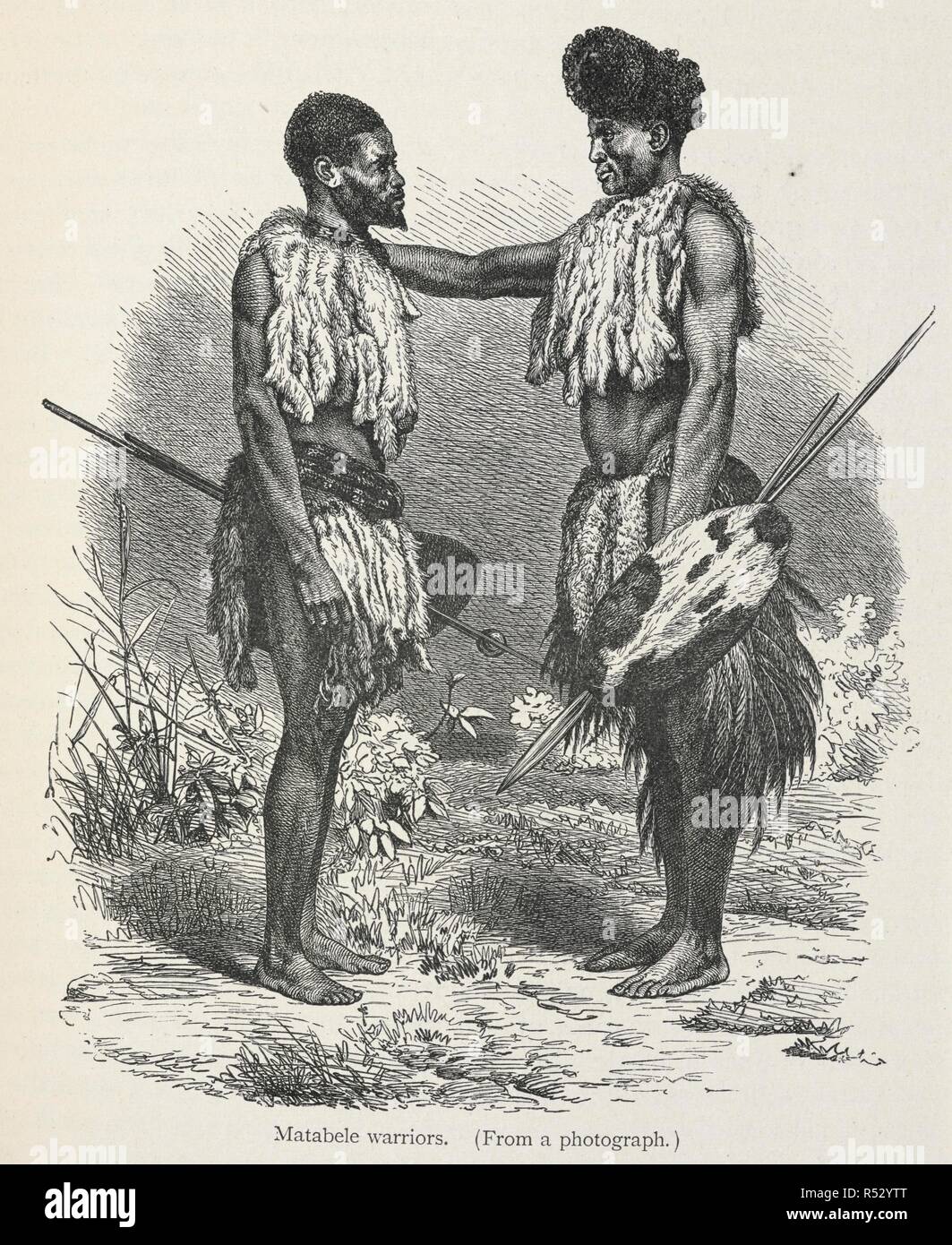 African matabele soldier hi-res stock photography and images - Alamy