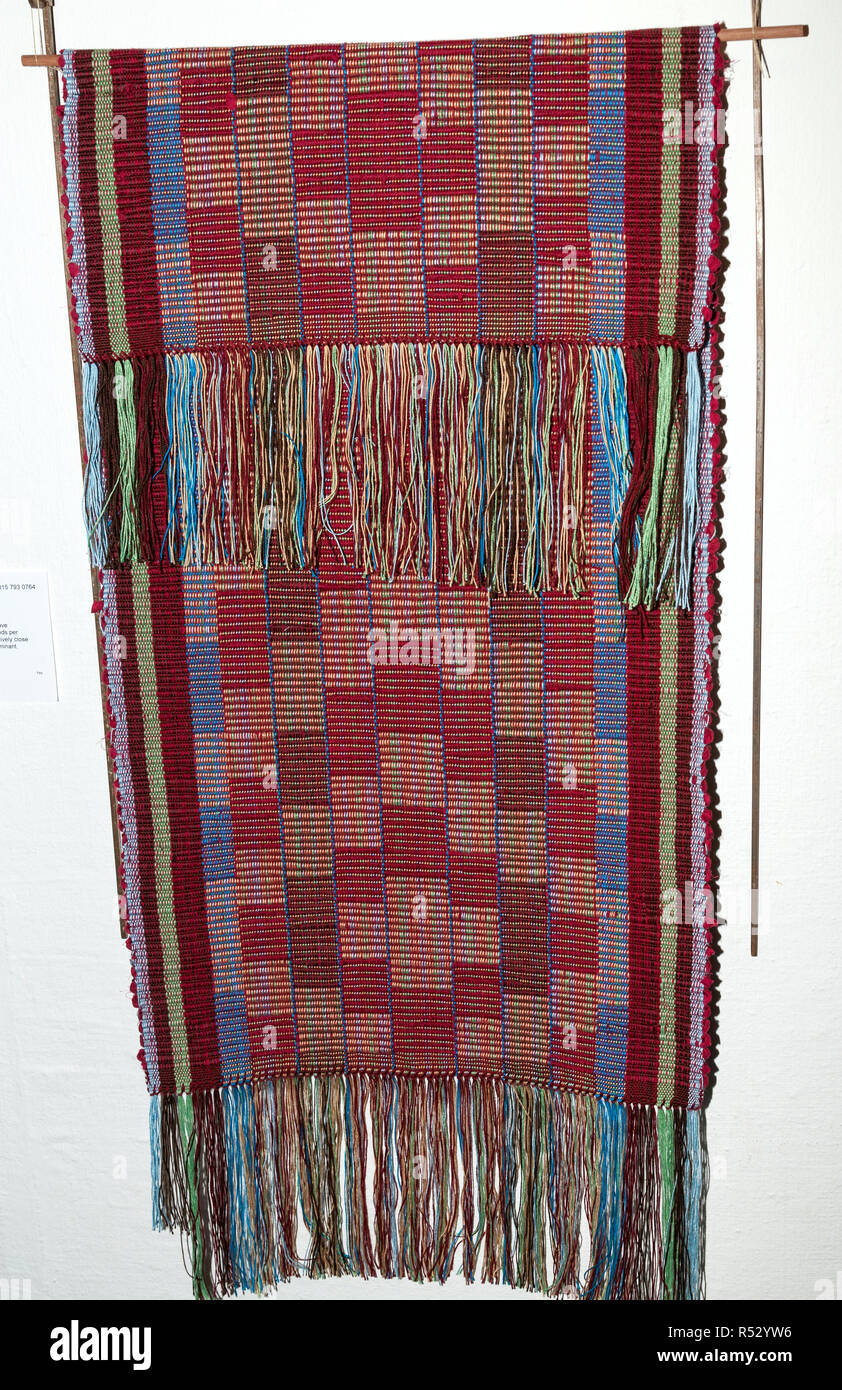Weaving, the ancient art of producing goods and art from natural fibers ...