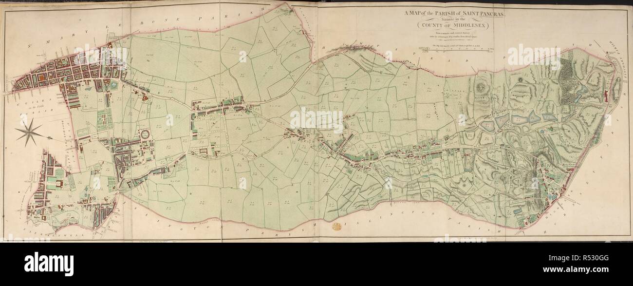 Map of middlesex county hi-res stock photography and images - Alamy