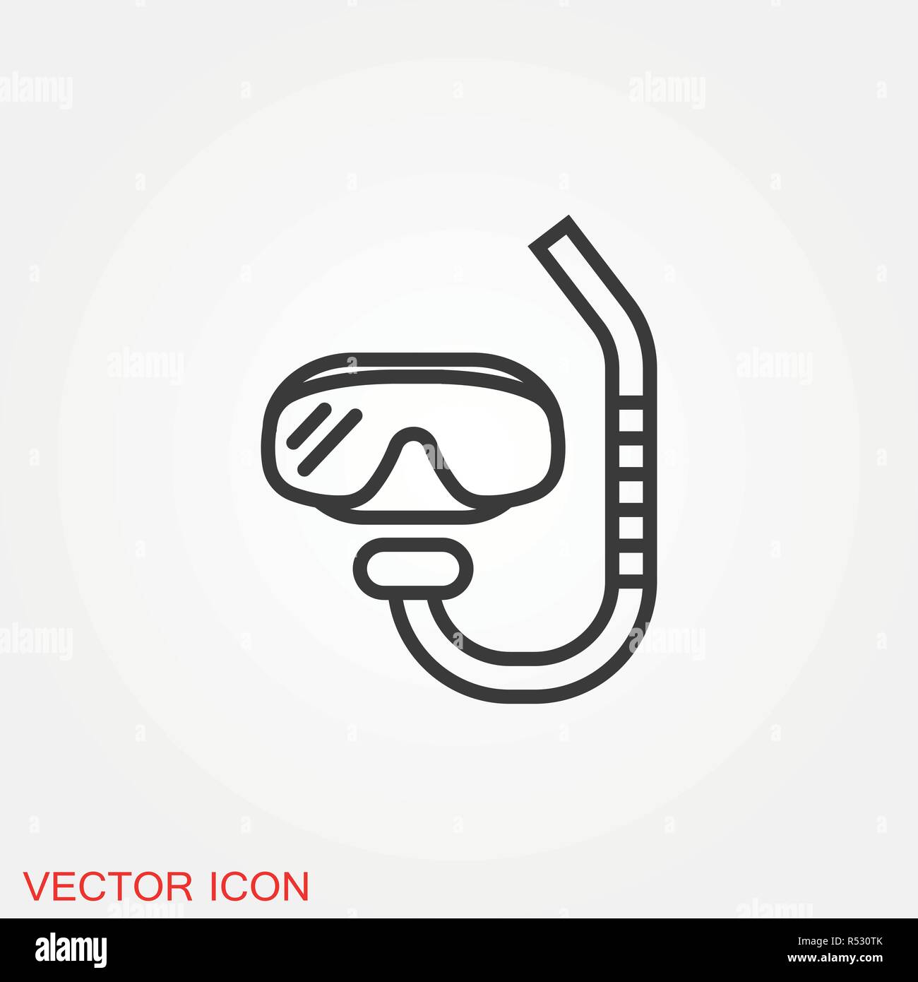 Diving icon, water sport vector sign, symbol for design Stock Vector ...