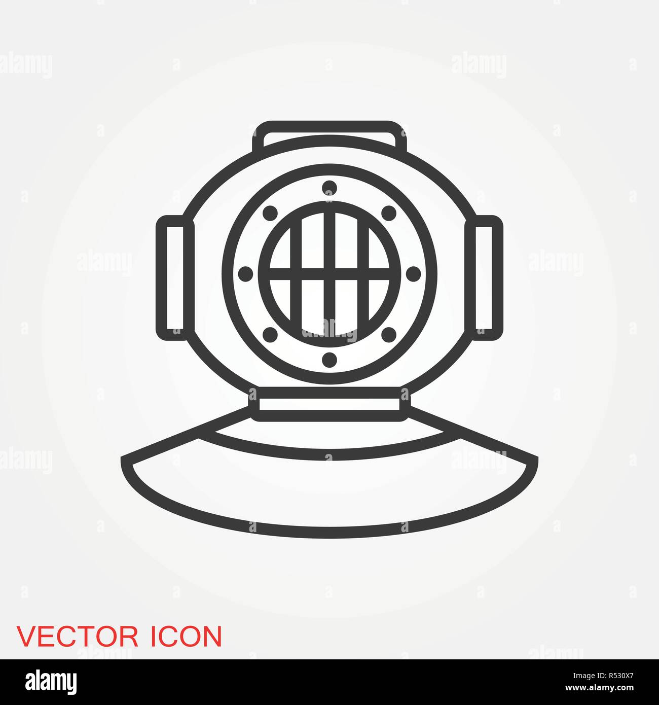 Diving icon, water sport vector sign, symbol for design Stock Vector ...