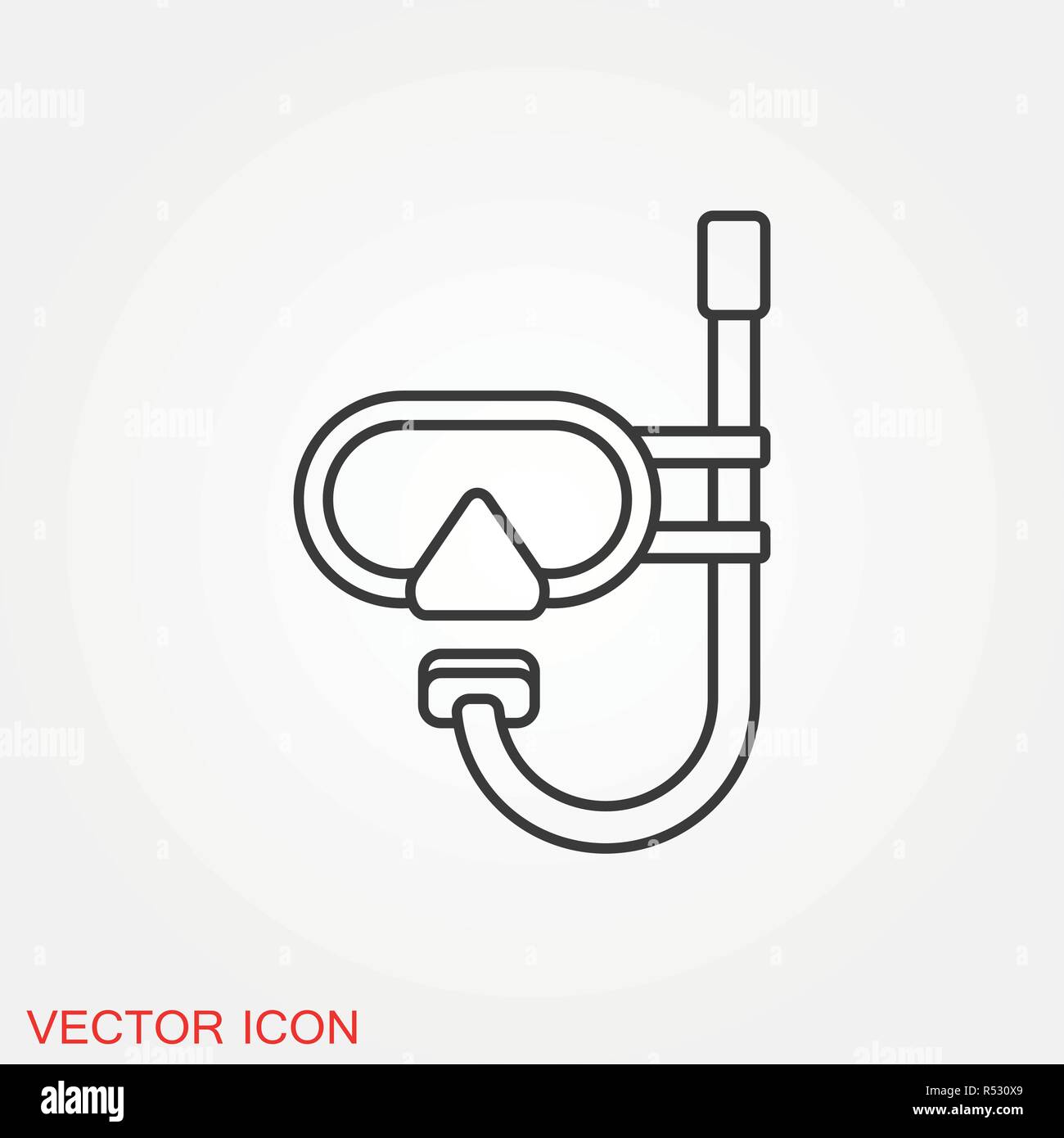 Diving icon, water sport vector sign, symbol for design Stock Vector ...