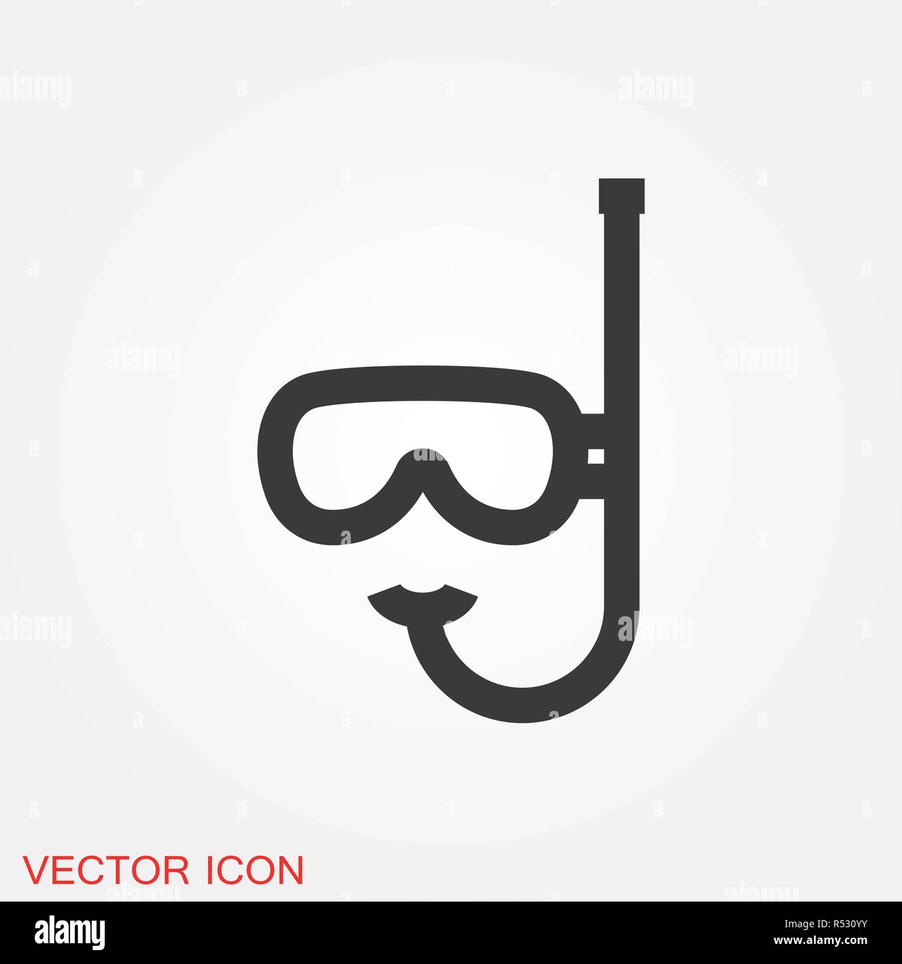 Diving icon, water sport vector sign, symbol for design Stock Vector ...