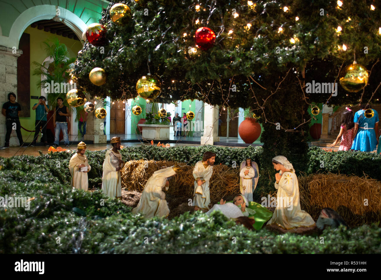 Mexico christmas lights hi-res stock photography and images - Alamy