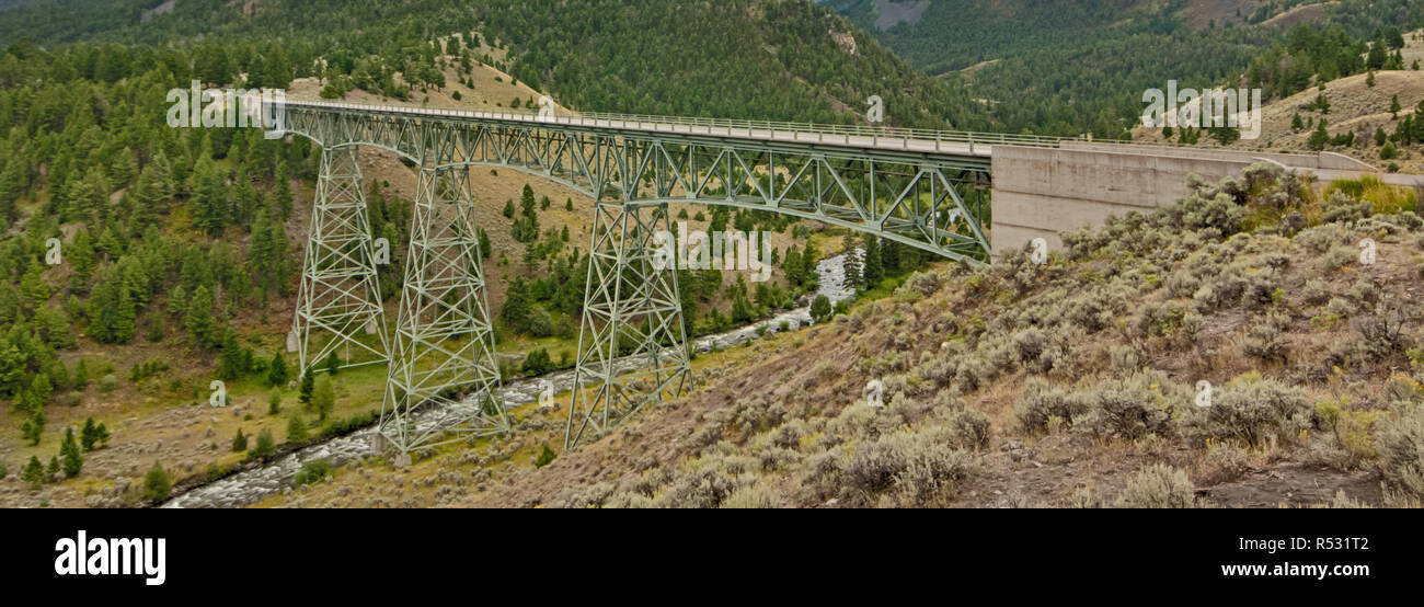 Grand Loop Trestle Bridge Stock Photo - Alamy