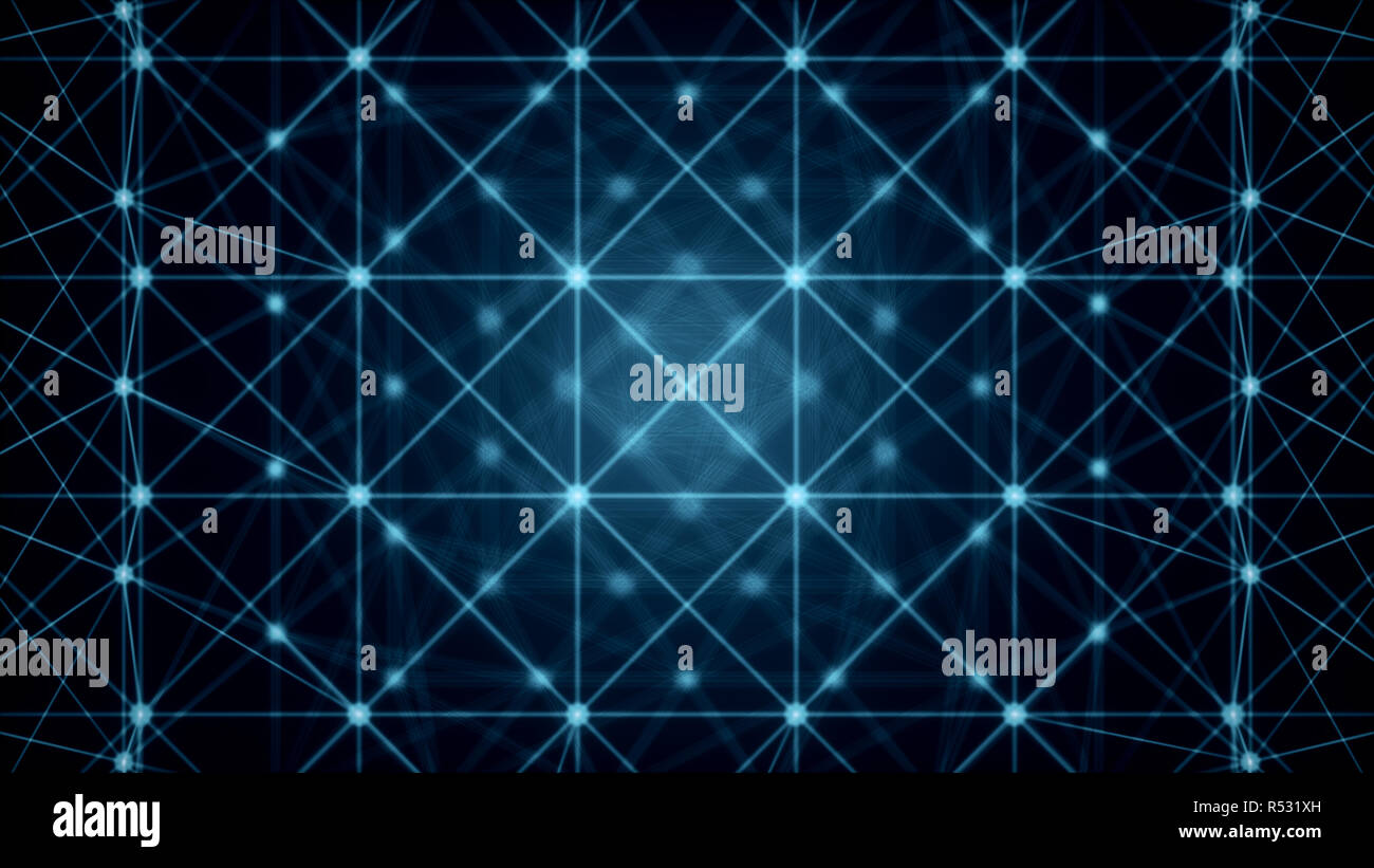 Lines connected dots technology hi-res stock photography and images - Alamy