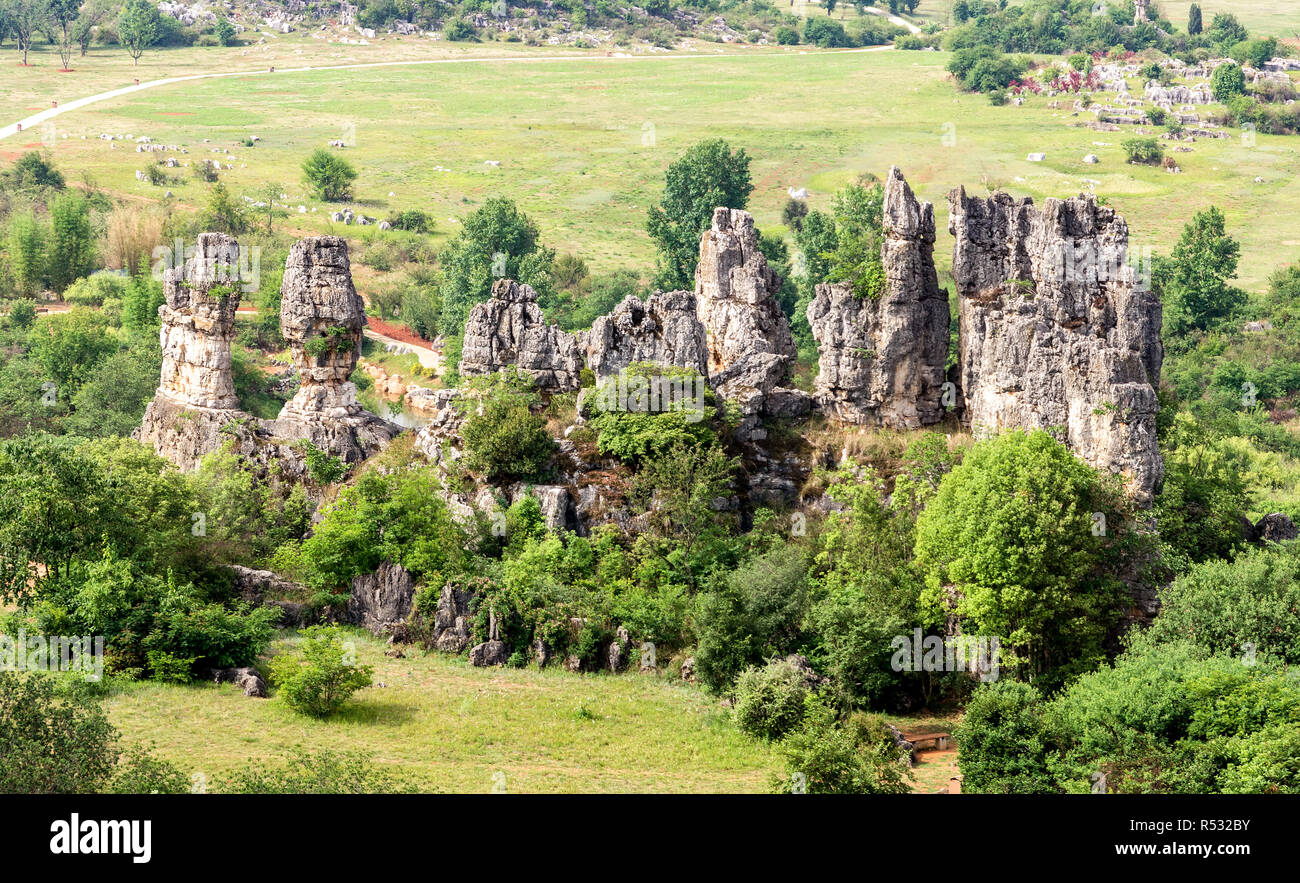 Shilin karst hi-res stock photography and images - Alamy