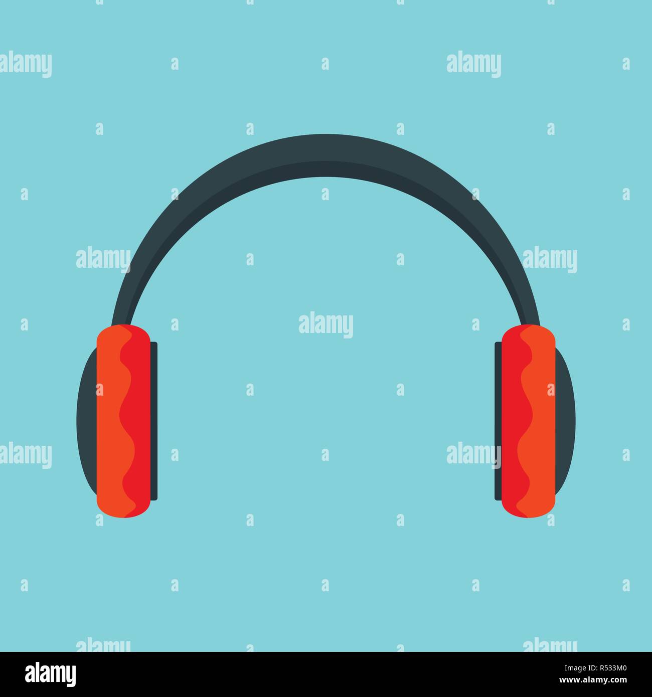 Headphone product image Stock Vector Images - Alamy