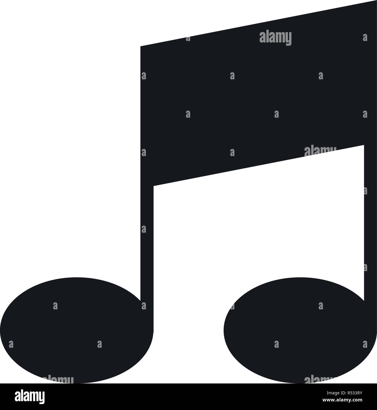 Double quaver hi-res stock photography and images - Alamy