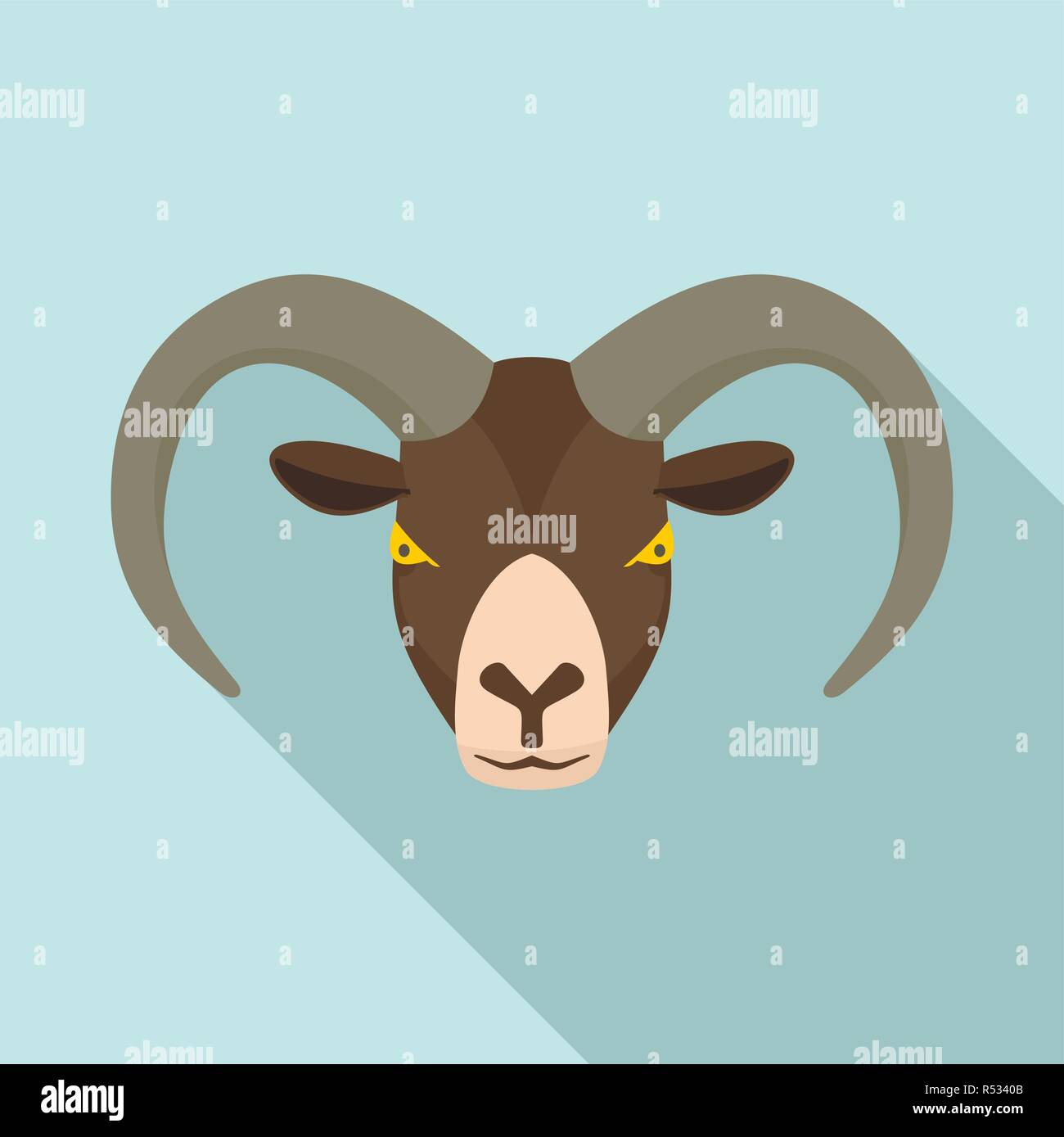 Ram head icon hi-res stock photography and images - Alamy