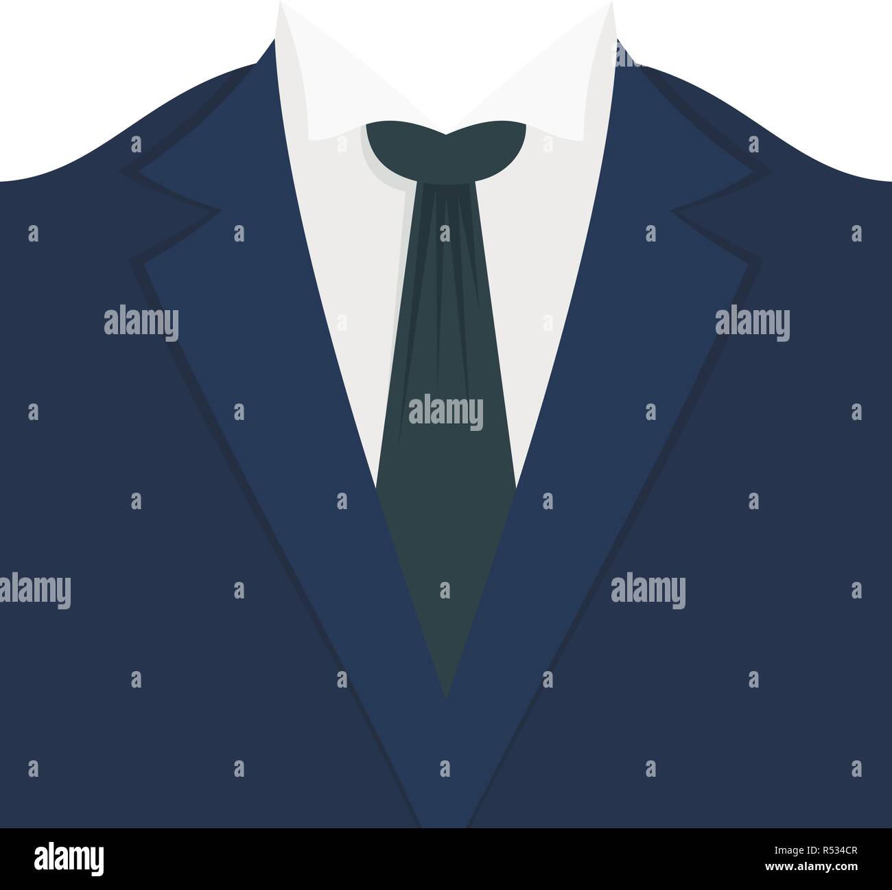 Dinner jacket icon. Flat illustration of dinner jacket vector icon for ...