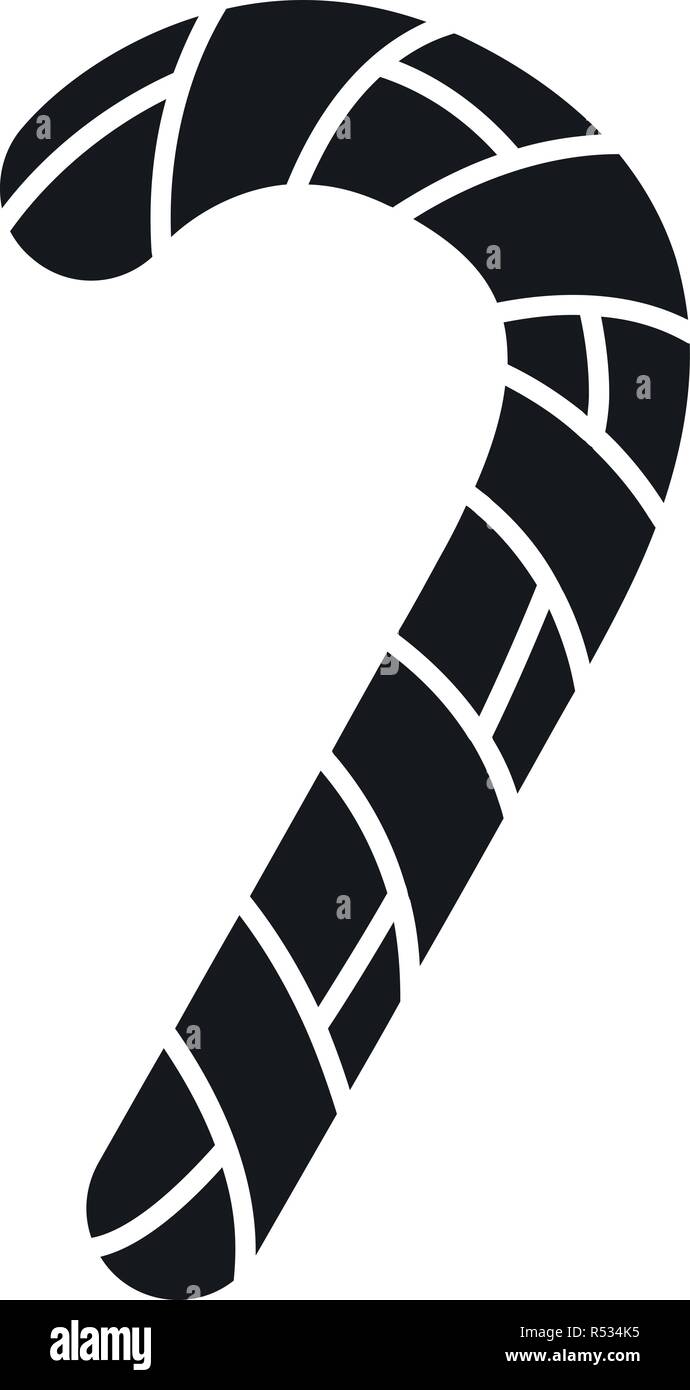 Candy stick icon. Simple illustration of candy stick vector icon for ...