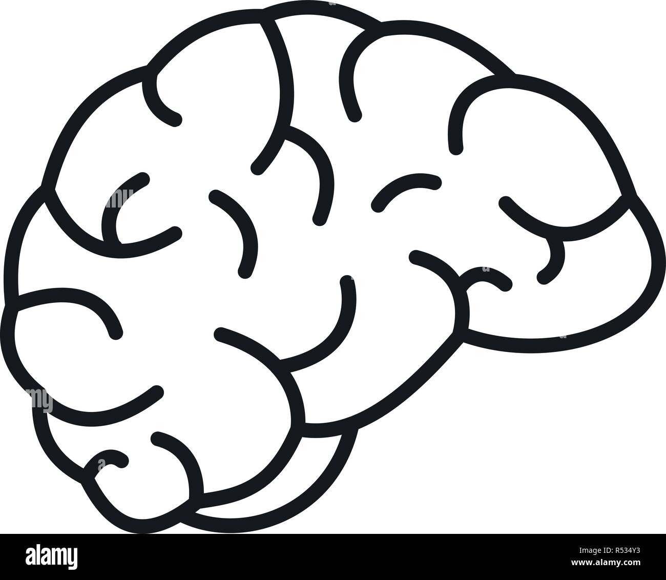 Thinking Brain Clipart