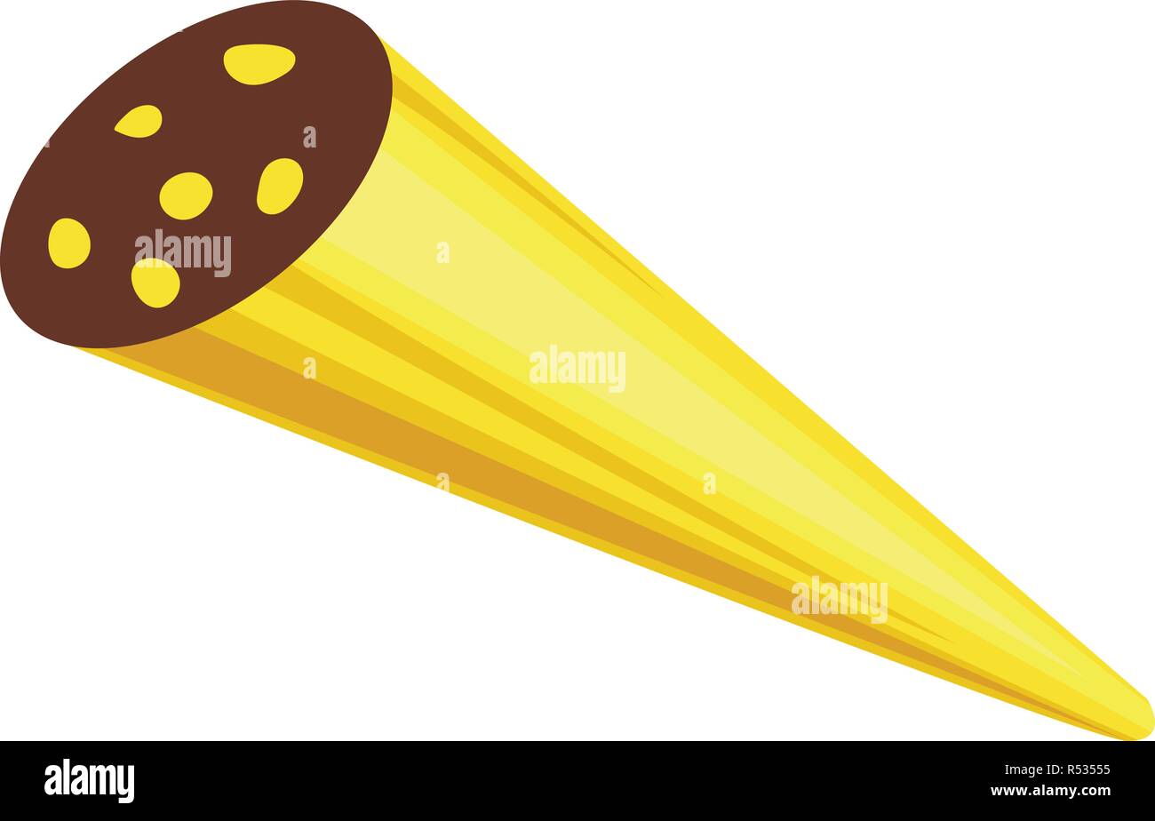 Choco cone icon. Cartoon of choco cone vector icon for web design ...