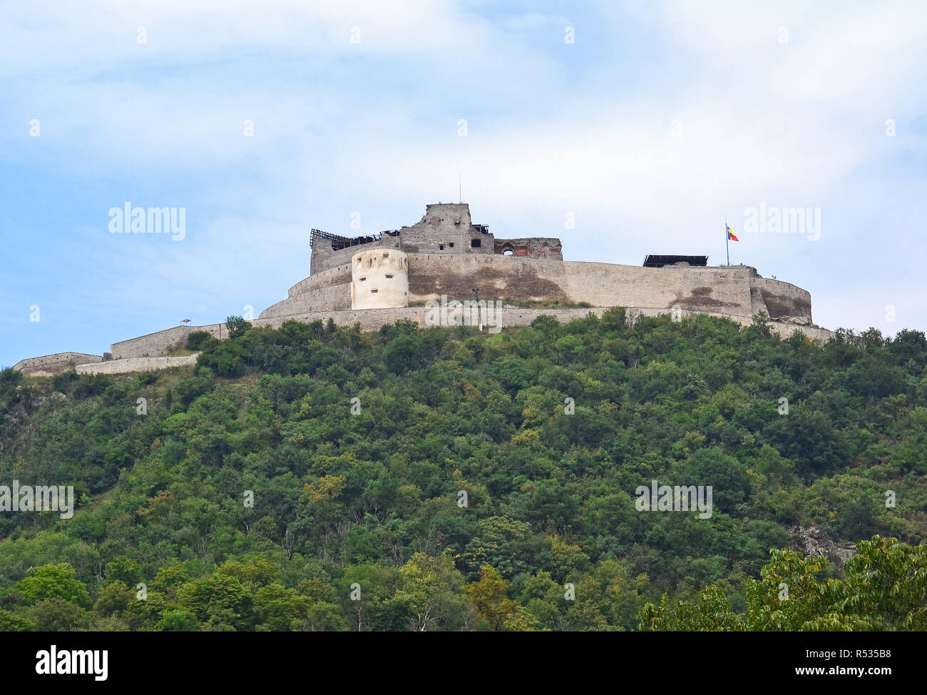 Old fortress in Transylvania Romania Stock Photo - Alamy