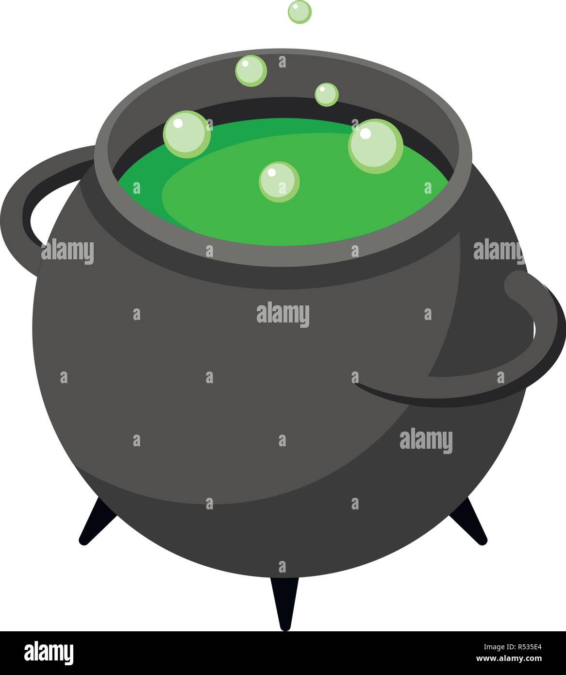 Cauldron icon. Isometric of cauldron vector icon for web design ...