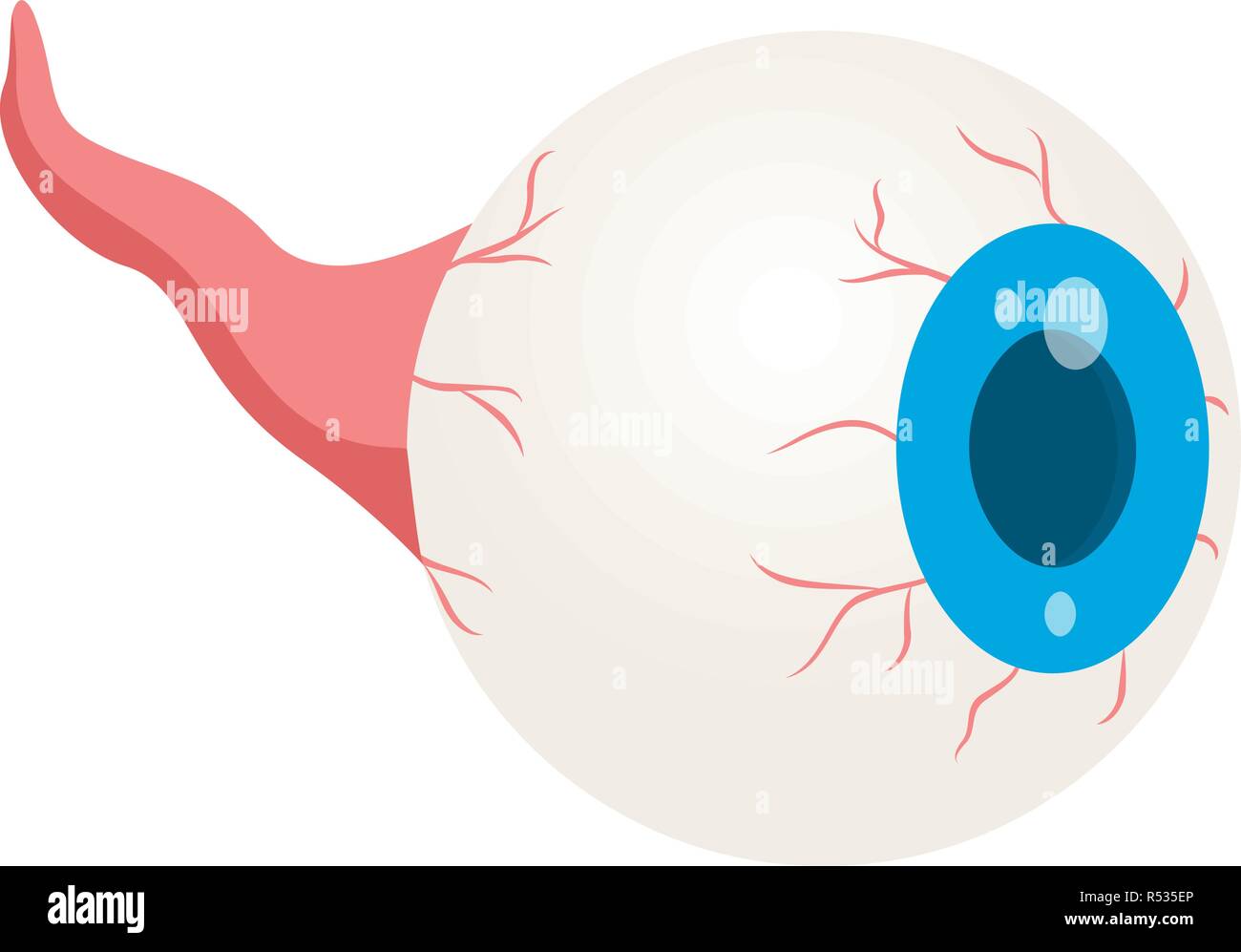 Zombie eye icon. Isometric of zombie eye vector icon for web design ...