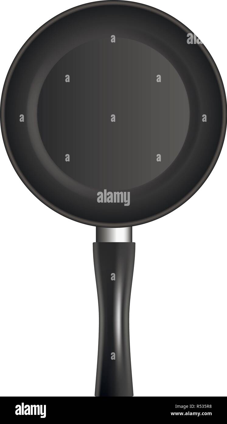 Cooking griddle icon. Realistic illustration of cooking griddle vector ...