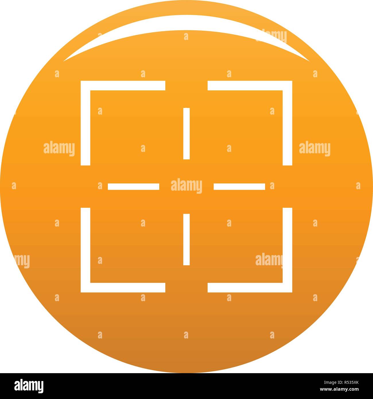Mission icon. Simple illustration of mission vector icon for any design ...