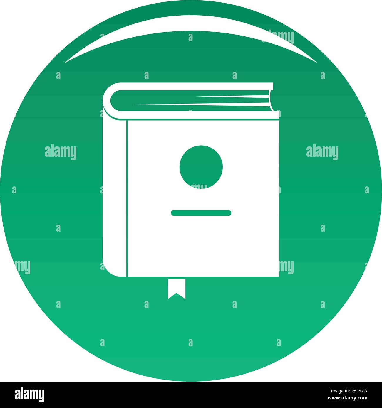 Book encyclopedia icon. Simple illustration of book encyclopedia vector ...