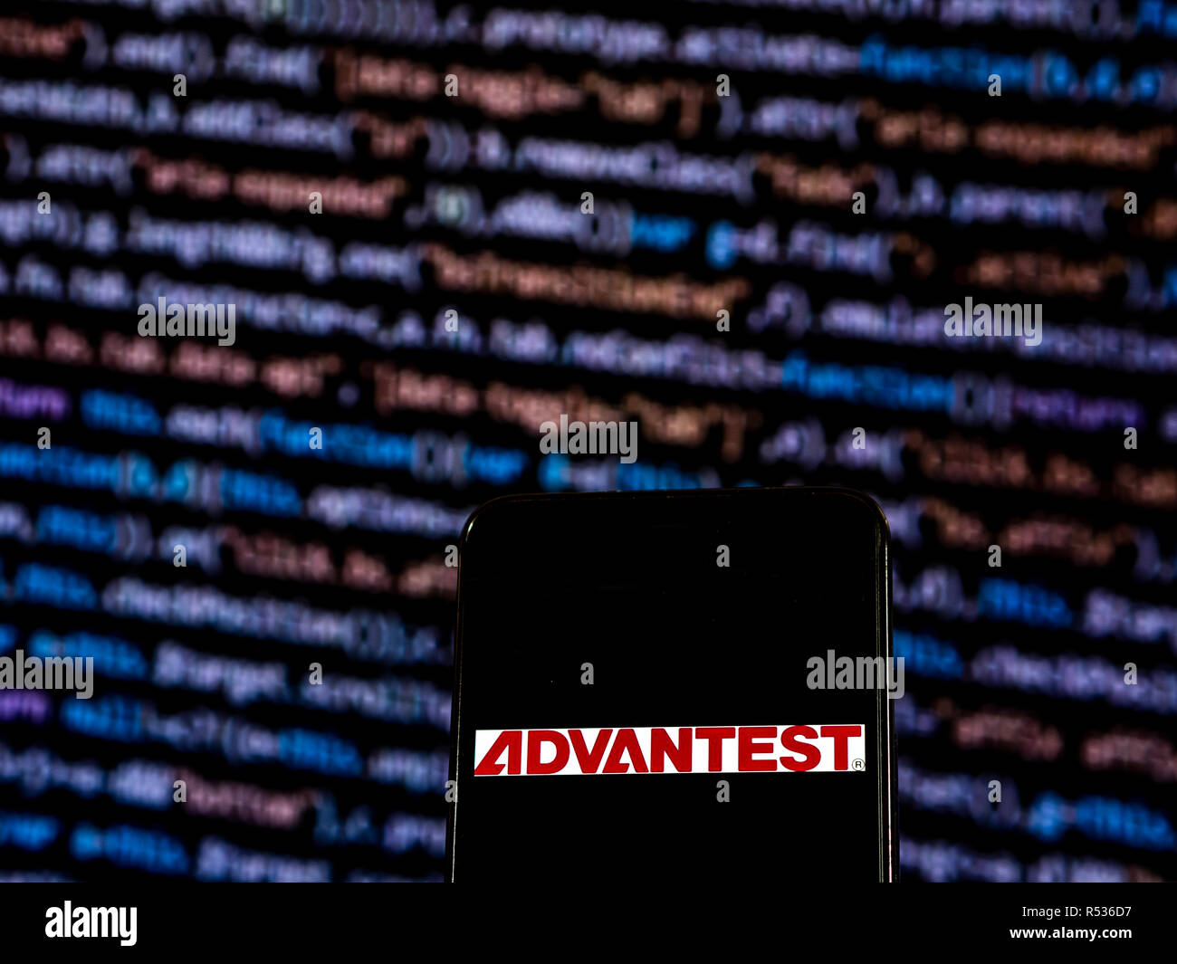 Logo advantest hi-res stock photography and images - Alamy