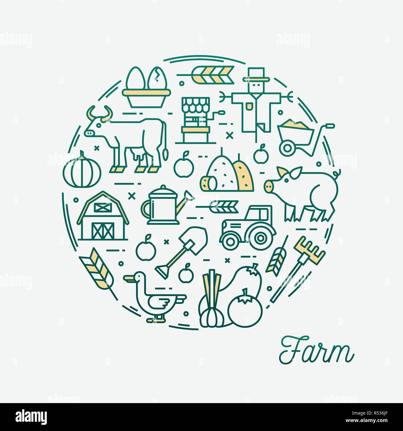 Crop circle Stock Vector Images - Alamy