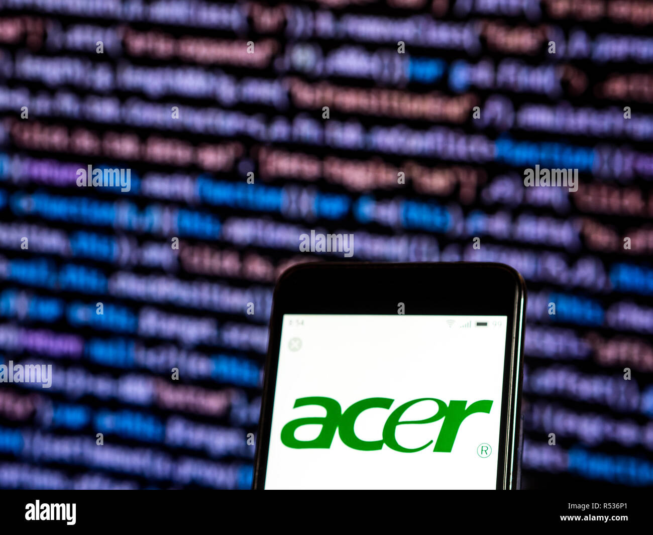 Acer logo hi-res stock photography and images - Alamy