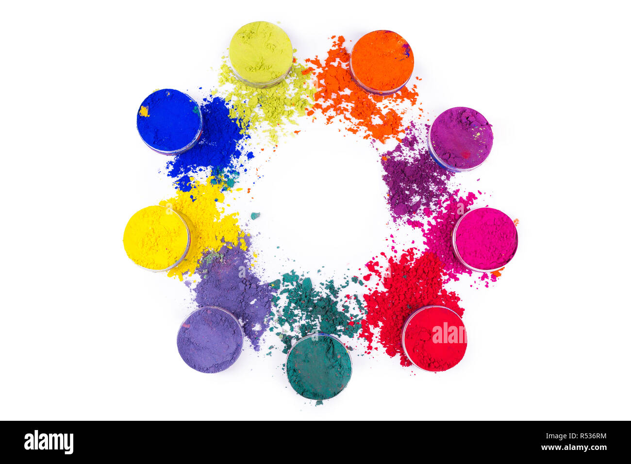 Crushed powder circle hi-res stock photography and images - Alamy