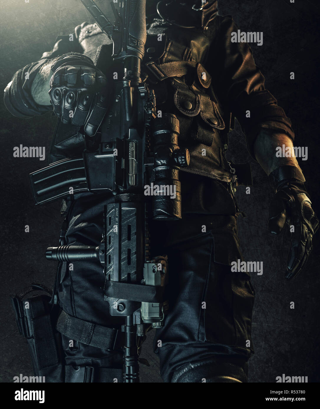 special forces soldier police, swat team member Stock Photo - Alamy