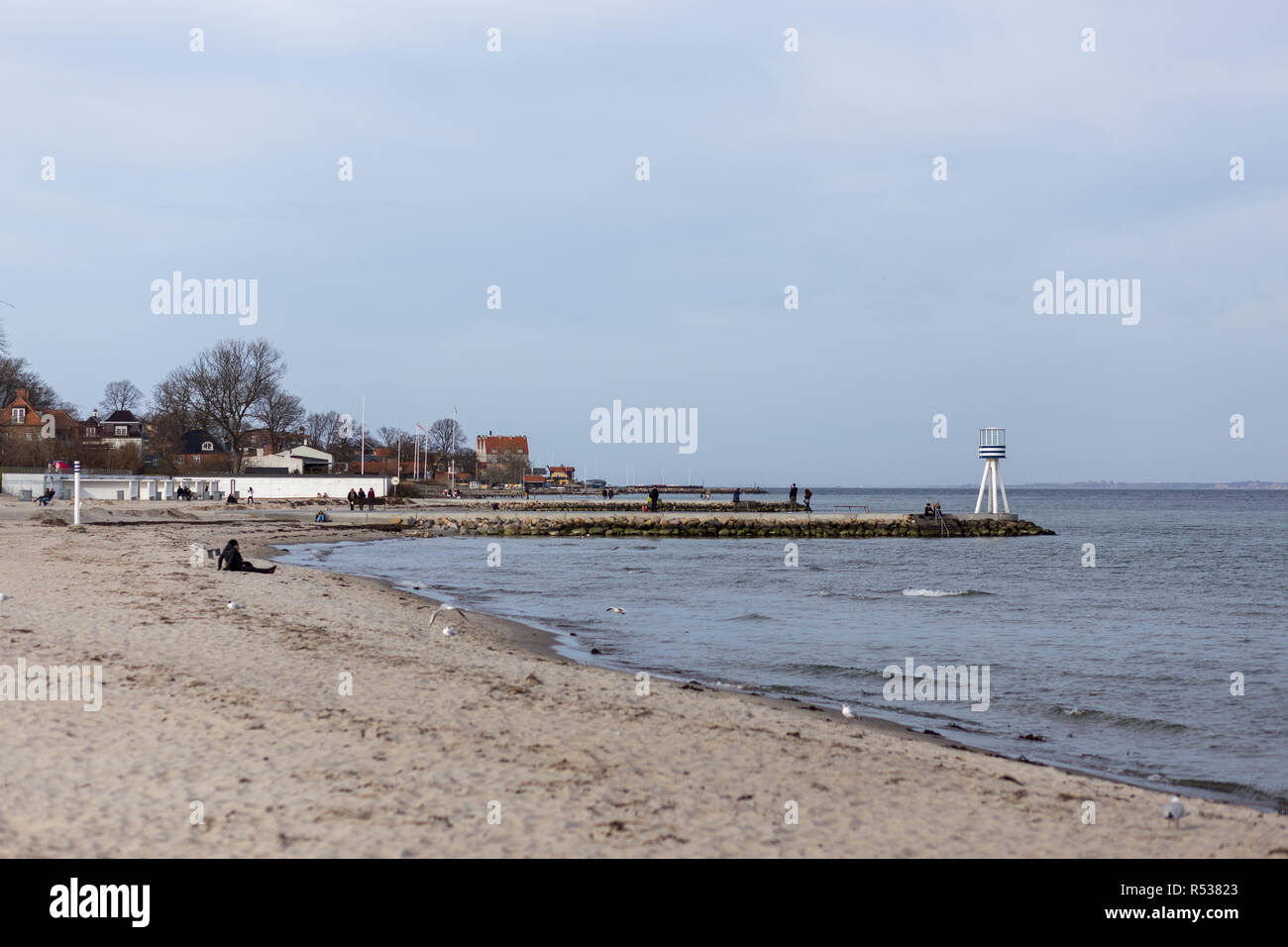 Denmark beach people hi-res stock photography and images - Alamy