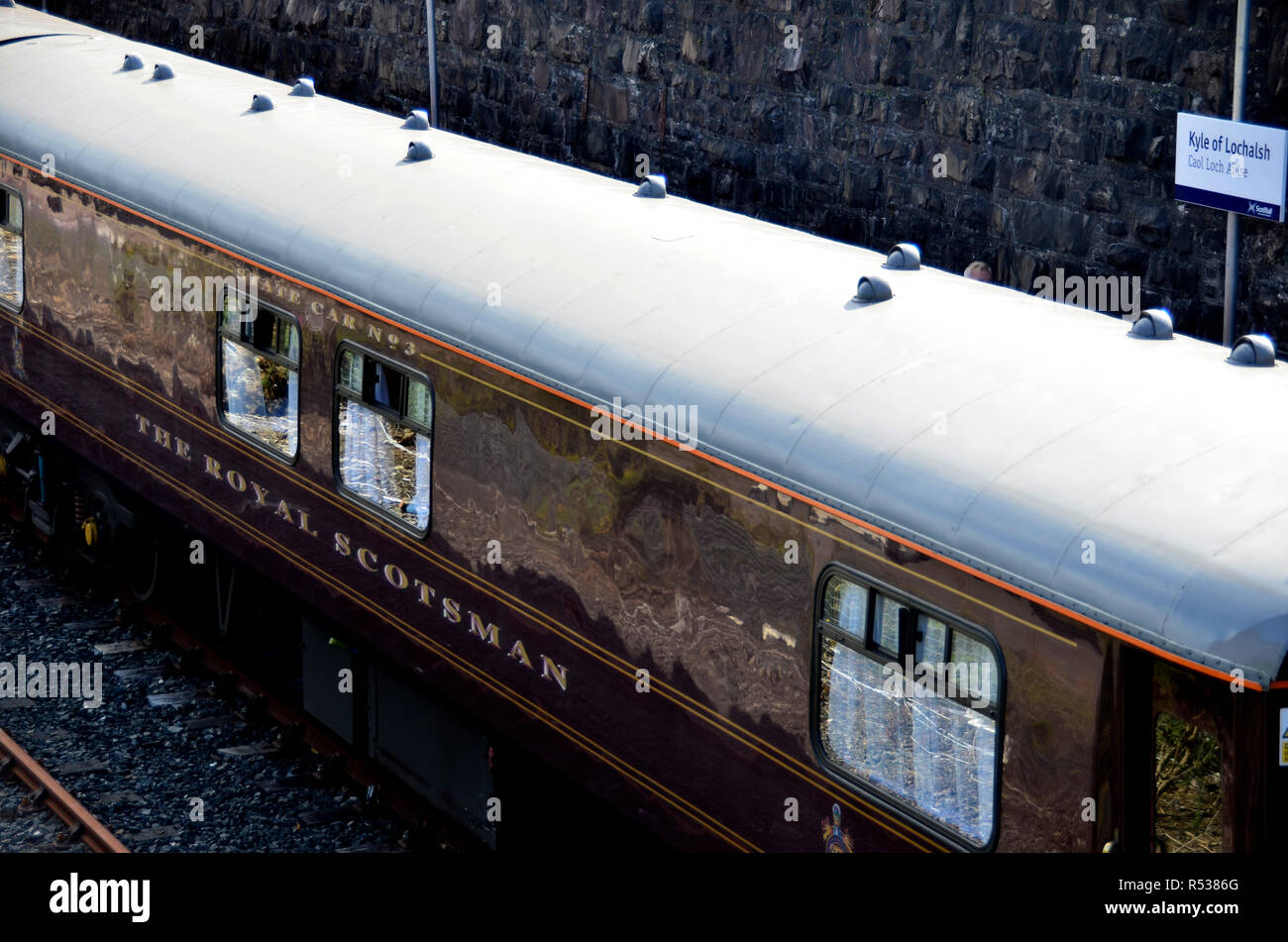 Royal scotsman train hi-res stock photography and images - Alamy