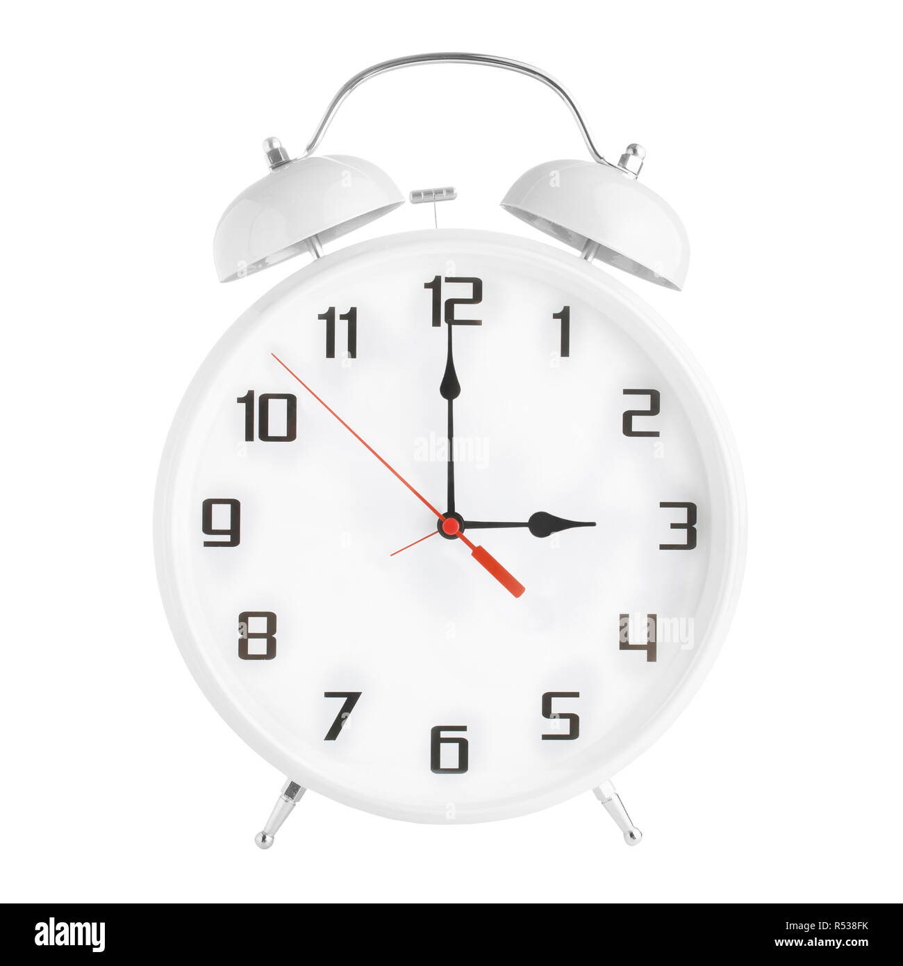 Clock face showing time three hi-res stock photography and images - Alamy