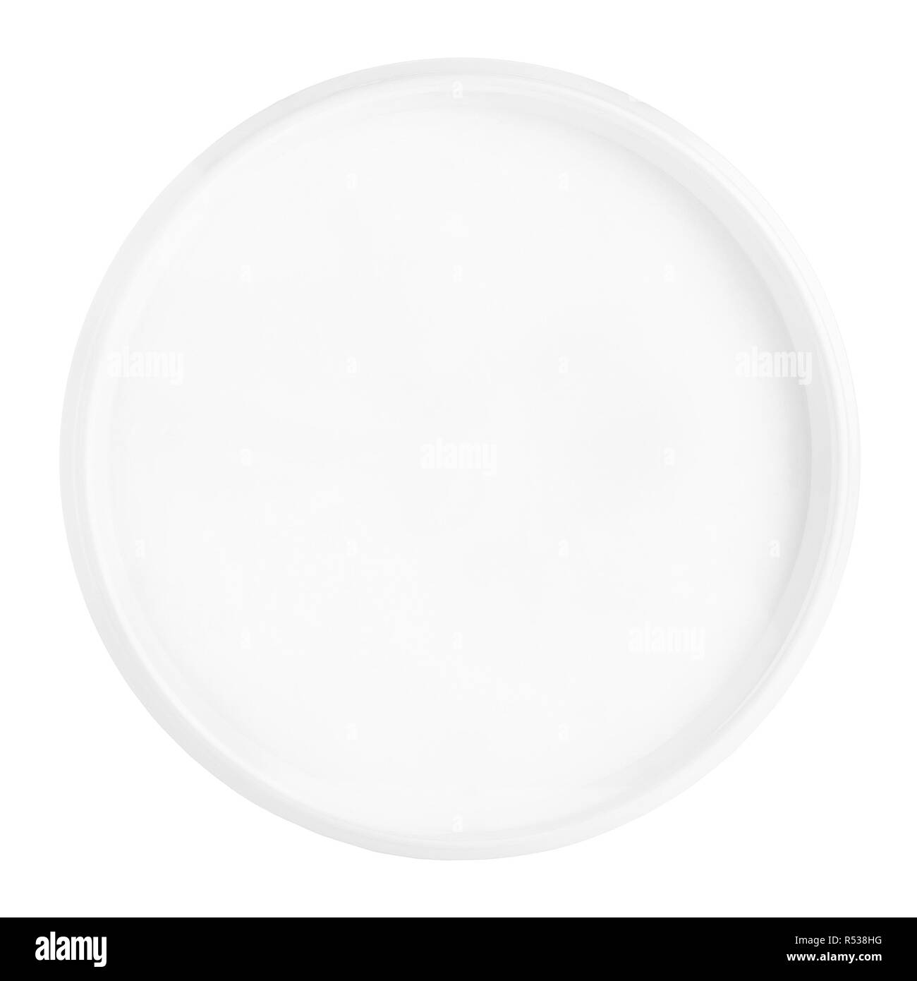 White round signboard isolated on a white Stock Photo - Alamy