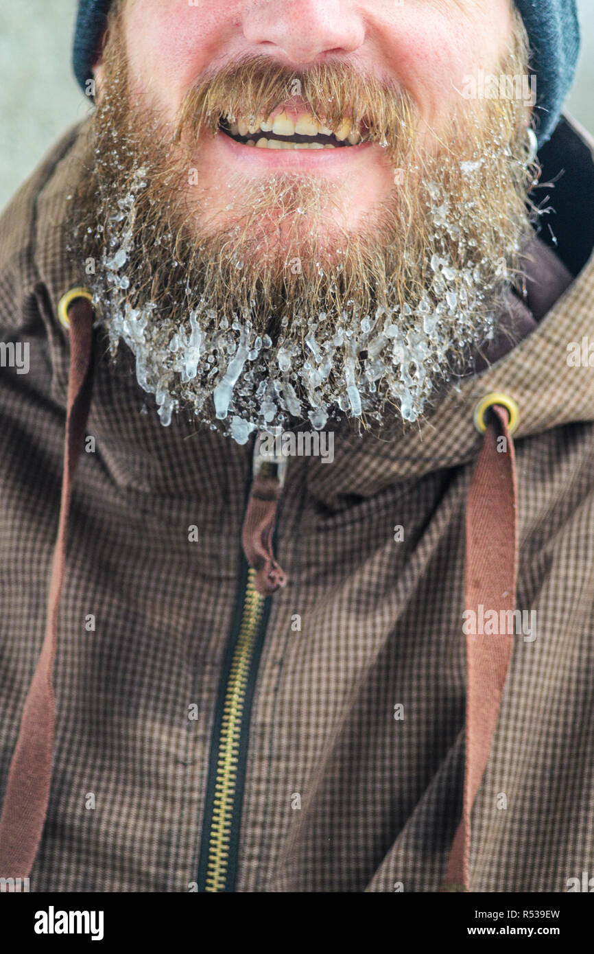 Cold Icicles Face High Resolution Stock Photography and Images - Alamy
