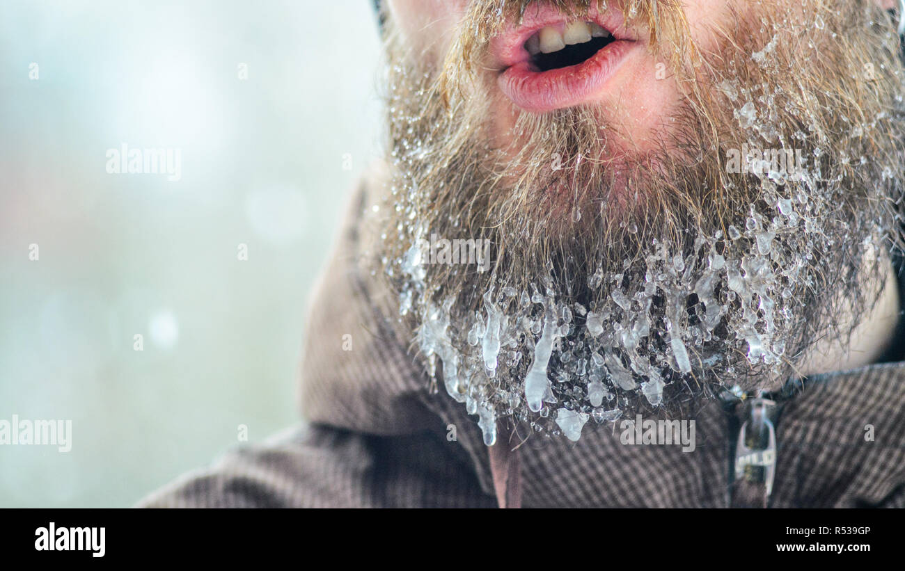 Cold Icicles Face High Resolution Stock Photography and Images - Alamy