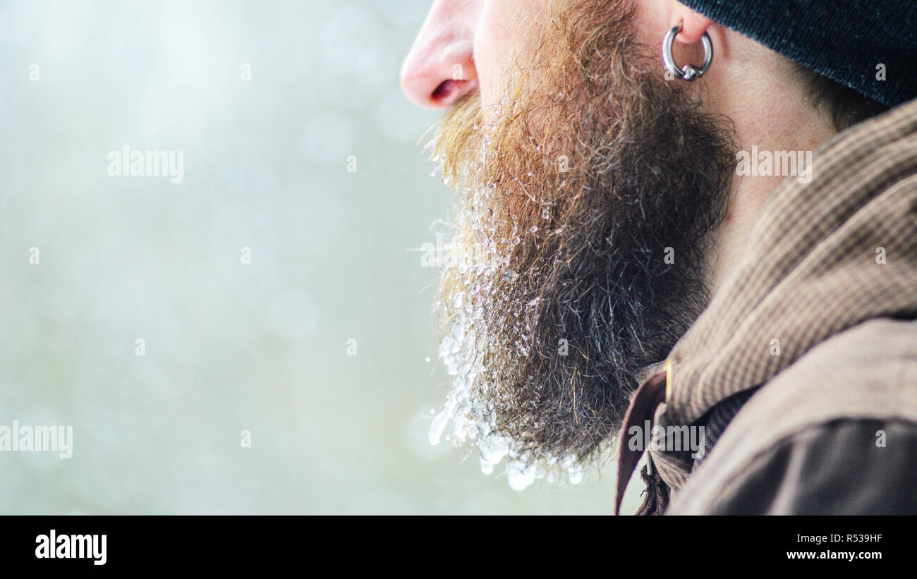 Cold Icicles Face High Resolution Stock Photography and Images - Alamy