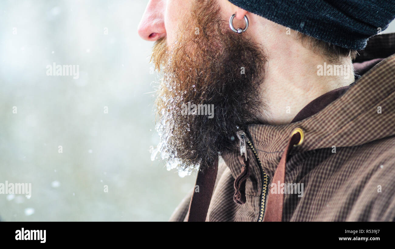 Cold Icicles Face High Resolution Stock Photography and Images - Alamy