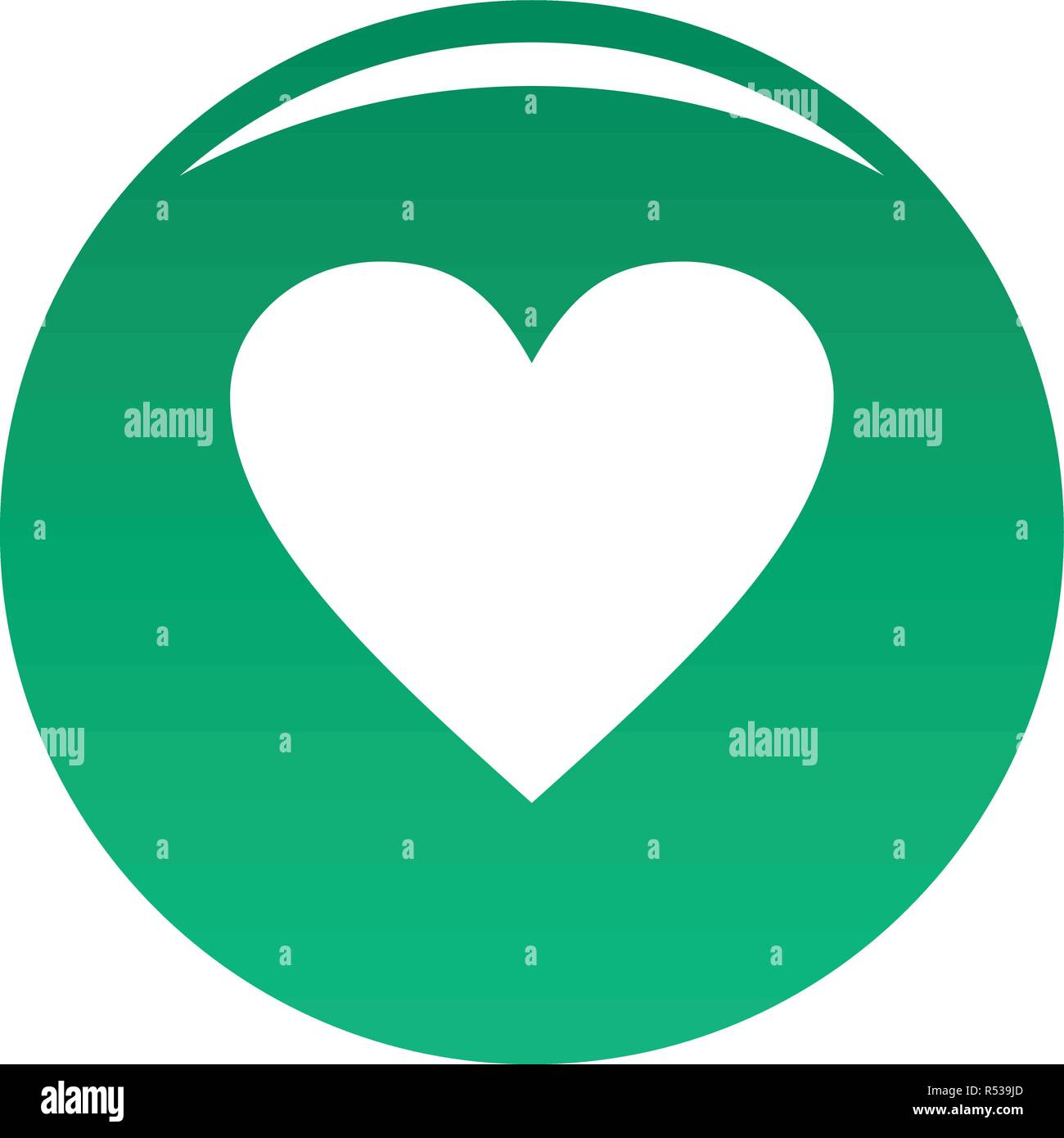 Dull heart icon. Simple illustration of dull heart vector icon for any ...