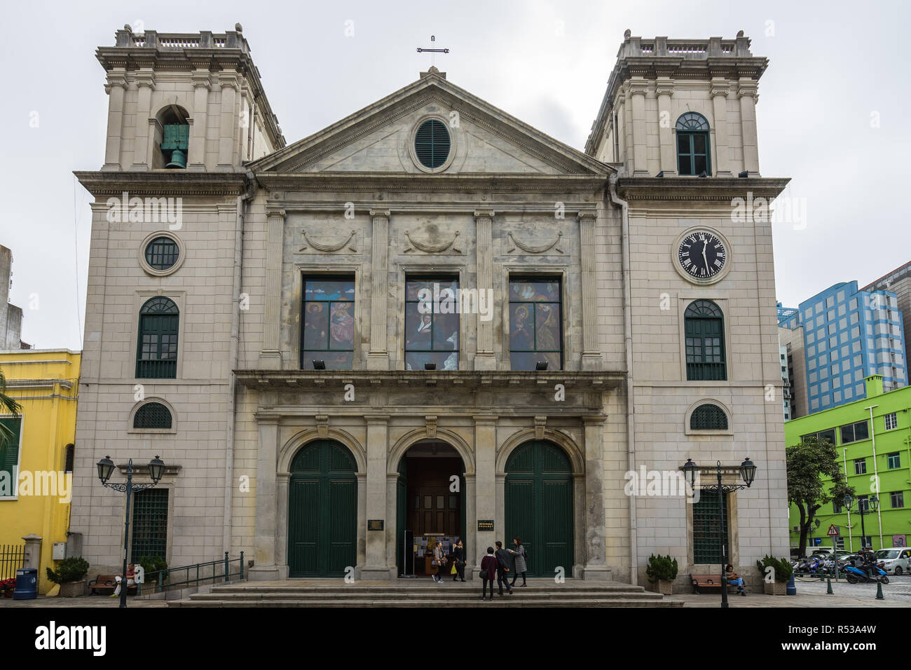 Facade of Cathedral of the Nativity of Our Lady, part UNESCO World ...