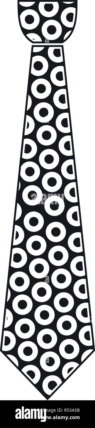 Tie icon. Simple illustration of tie vector icon for web design ...