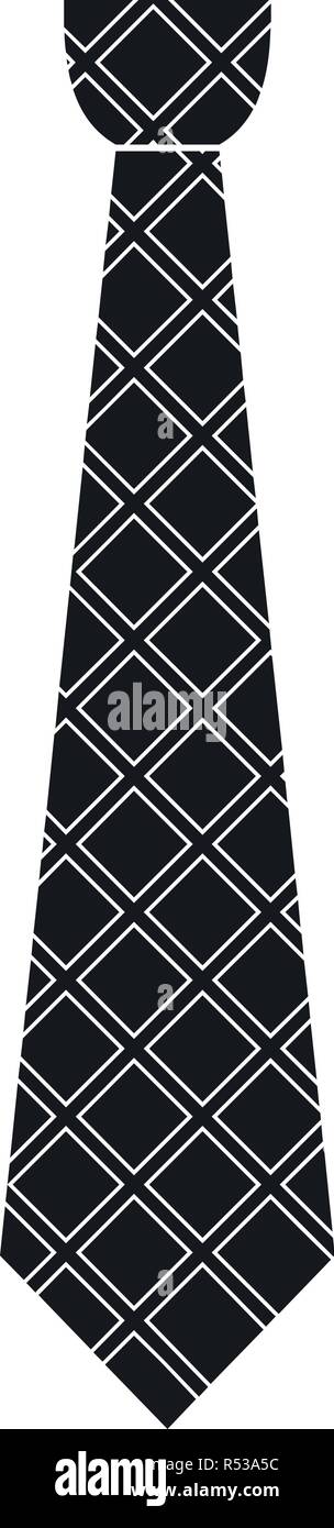 Necktie icon. Simple illustration of necktie vector icon for web design ...