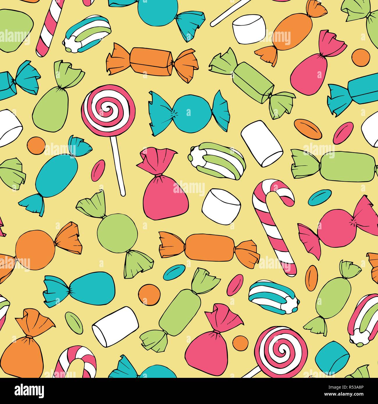 Yellow canes Stock Vector Images - Alamy