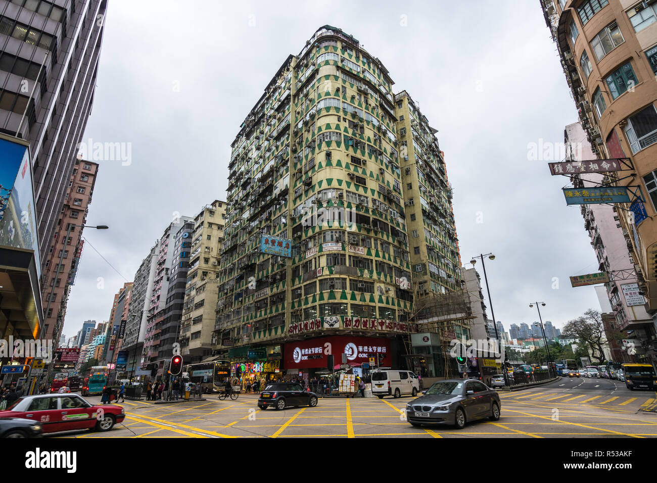Jordan hong kong traffic hi-res stock photography and images - Alamy