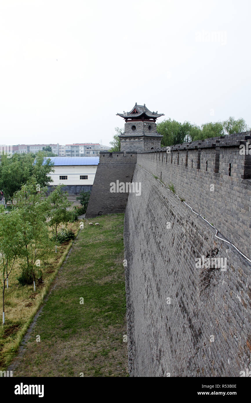 Pingyao ancient city gate tower hi-res stock photography and images - Alamy