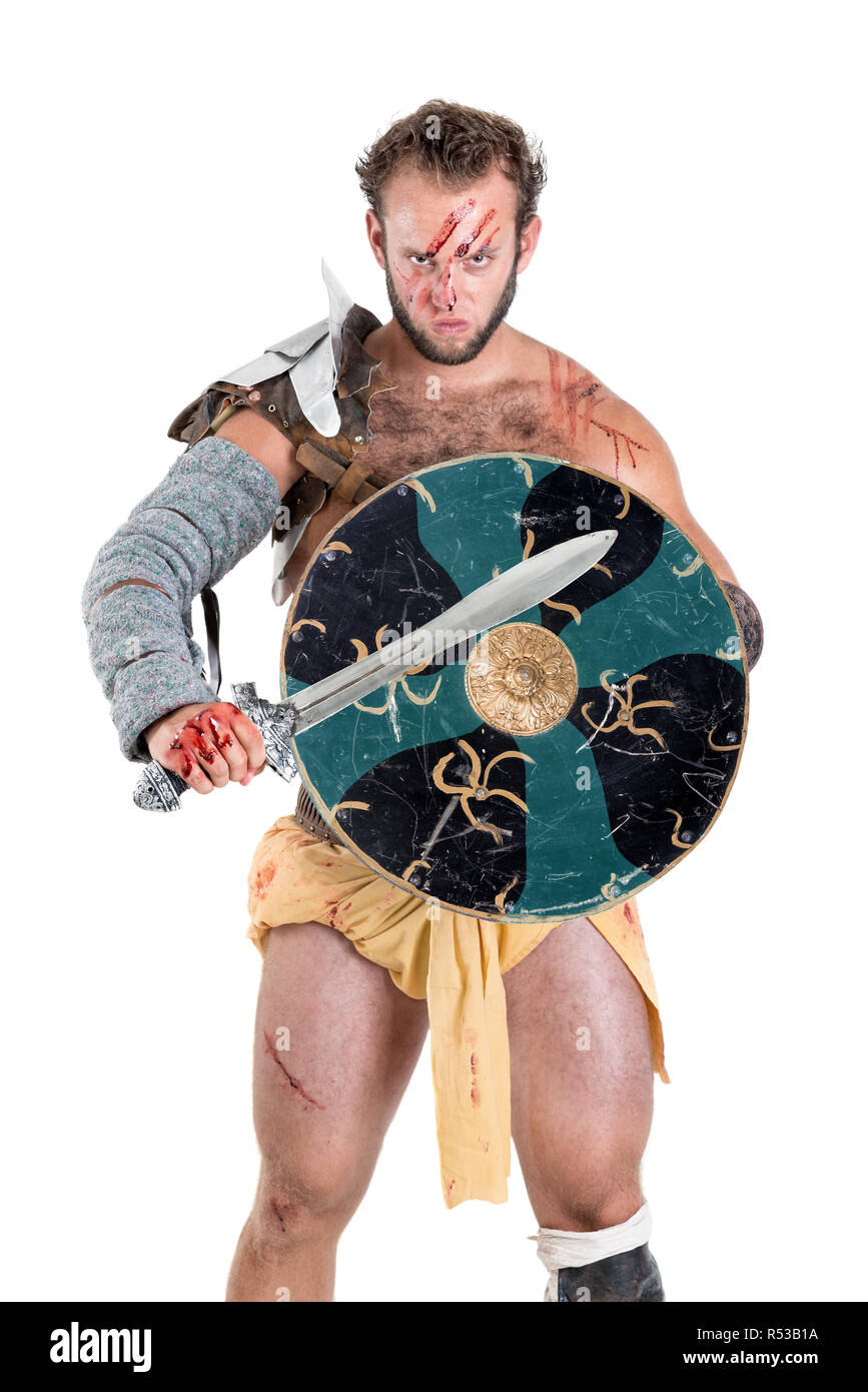 Historical gladiator Cut Out Stock Images & Pictures - Alamy