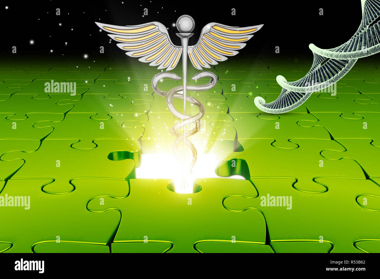 Caduceus sign hi-res stock photography and images - Alamy